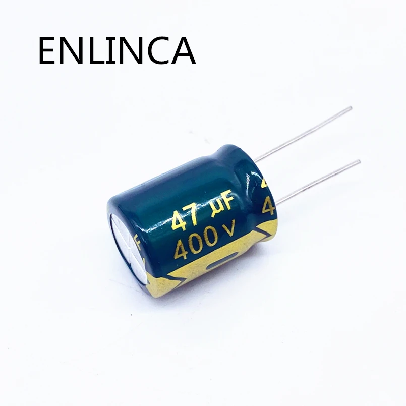 10pcs/lot 47UF 400V 47UF High Frequency Low ESR Aluminum Electrolytic ...