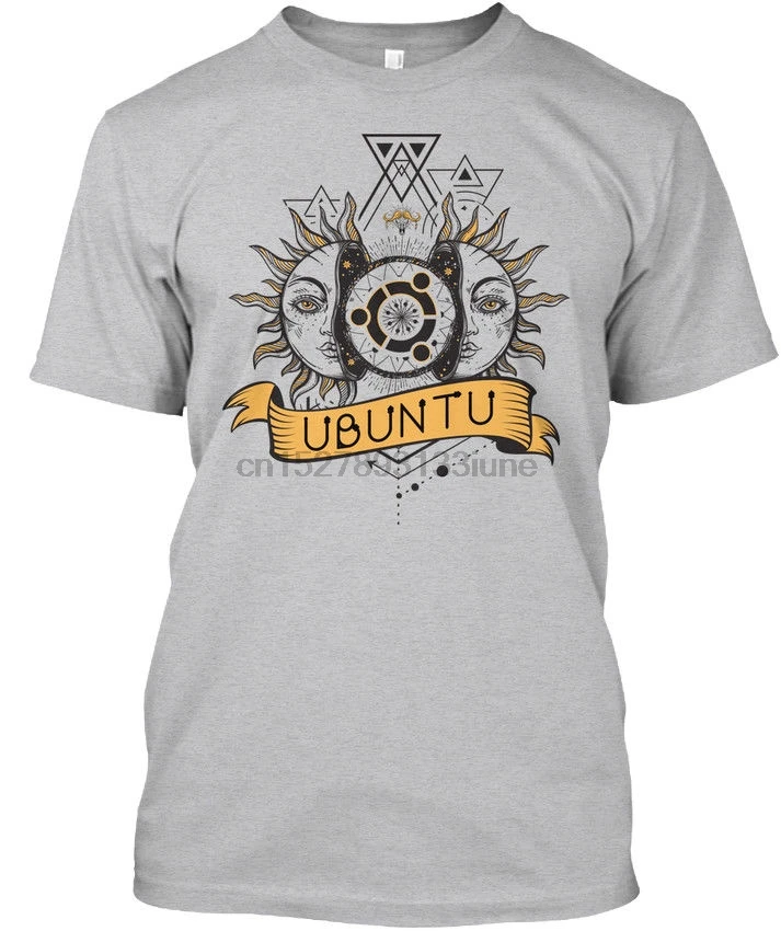 Ubuntu linux designer de cartões da ue camiseta 2019 marca de moda ...