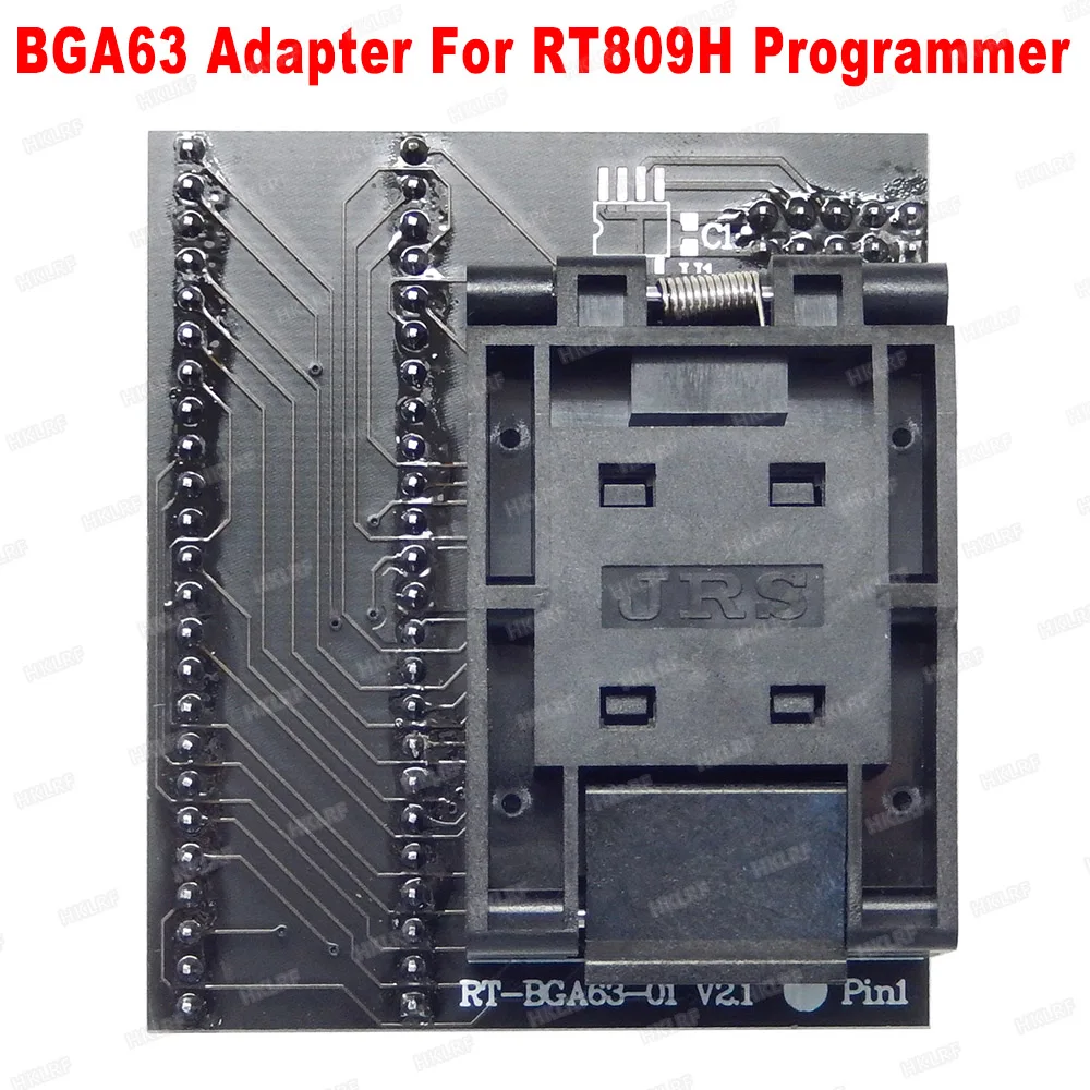 Bga63 Adapter For Rt809h Socket Rt-bga63-01 V2.1 0.8mm 9x11 Free ...