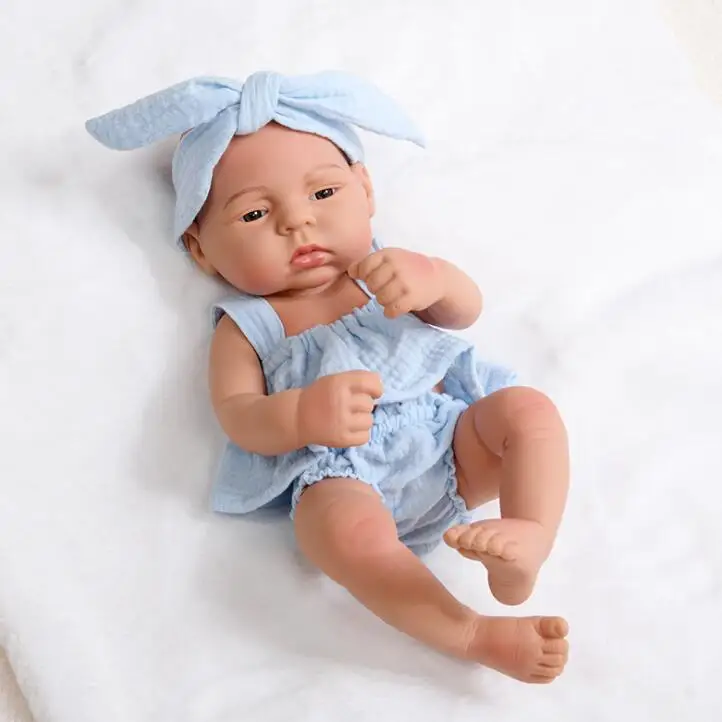 Cute-40CM-New-baby-dolls-silicone-viny-10inch-Reborn-baby-poupee-boneca ...