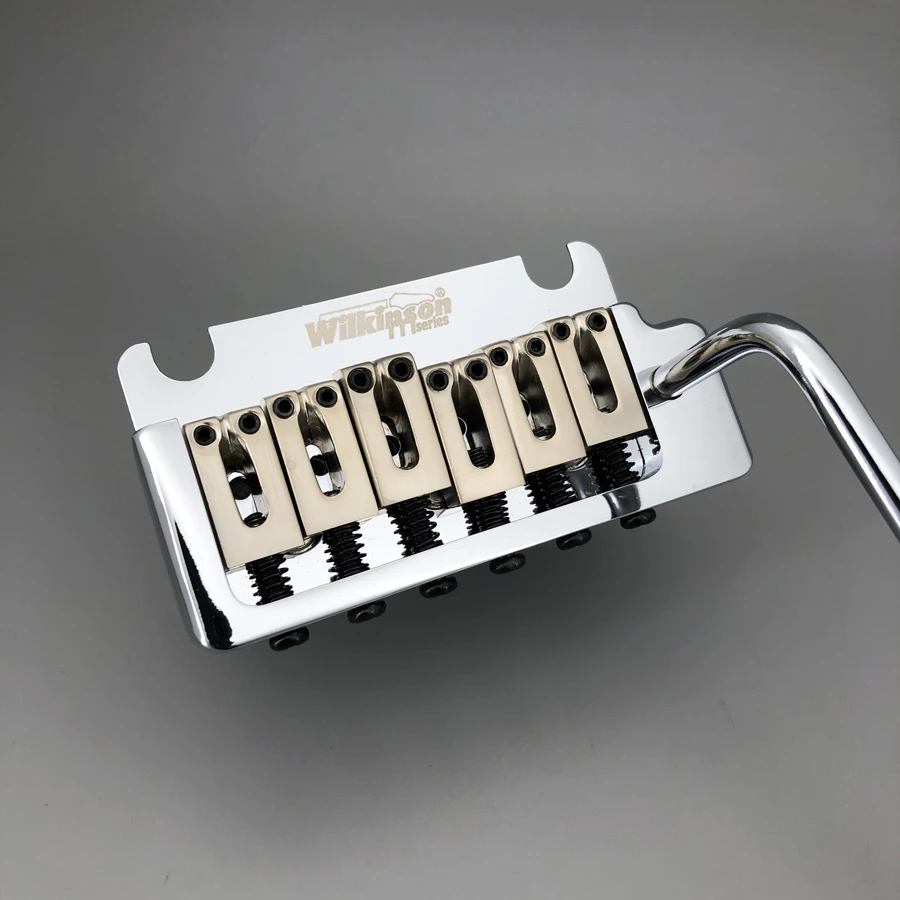 Wilkinson TREMOLO Guitar Bridge 2 point Tremolo Vibrato Chrome WOV08 ...