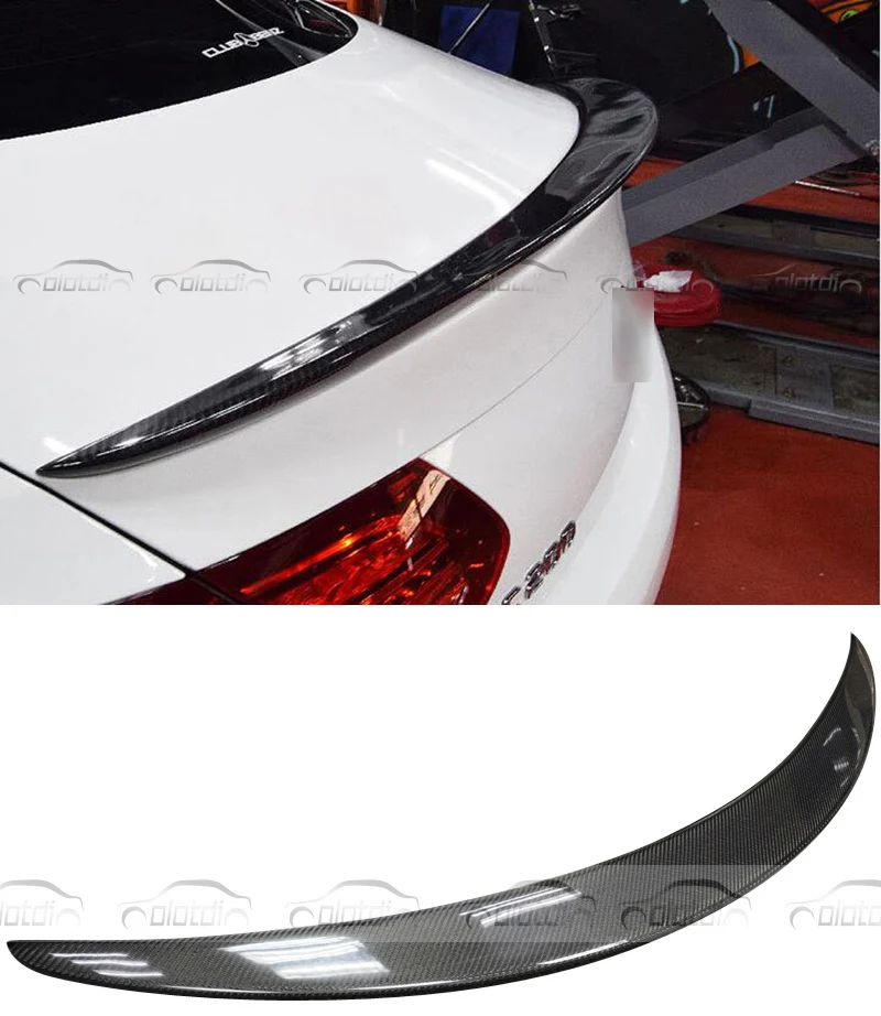 Carbon Fiber Rear Trunk Lip Spoiler Wing for Mercedes Benz W205 C class ...
