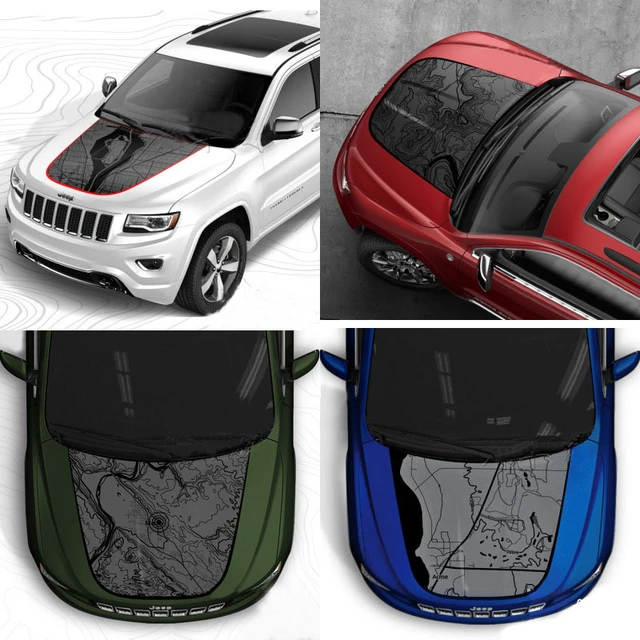 Jeep Grand Cherokee Hood Decal
