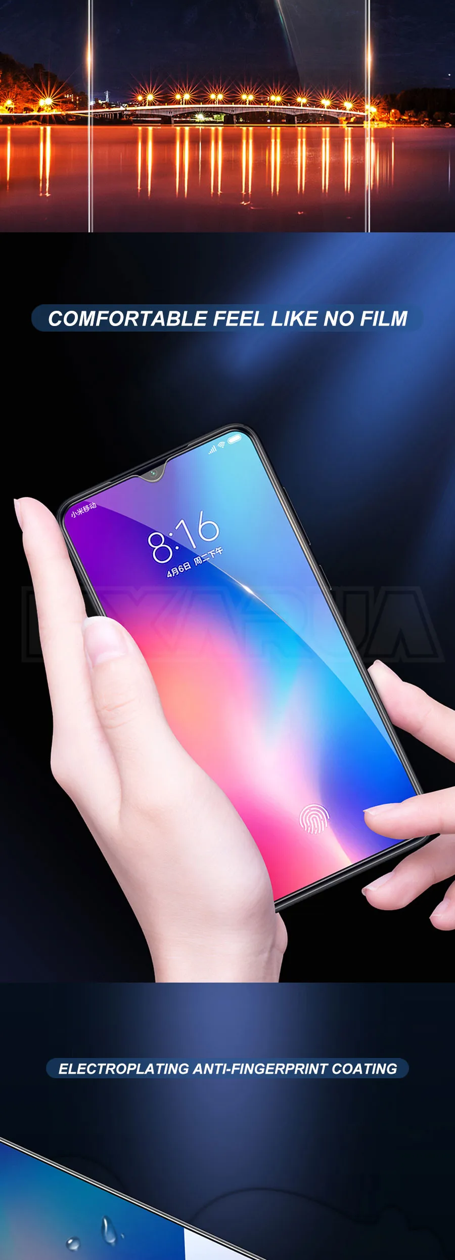 С уровнем твердости 9H Стекло на Xiaomi Mi 9 8 SE CC9 CC9E 9 8 до 9 лет Pro A3 A2 Lite Play F1 ...