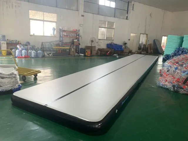 Free Shipping Inflatable Track Gymnastics Mattress 12*2*0.2m Gym Tumble ...