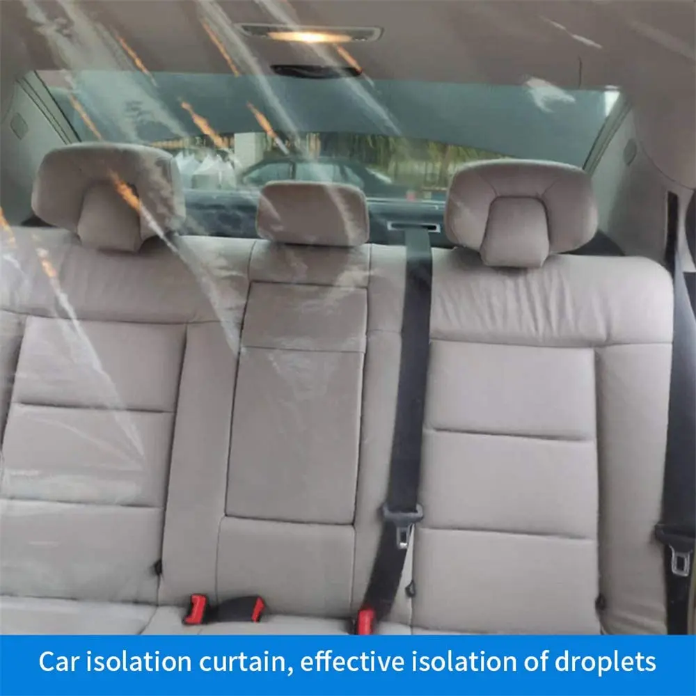 Plastic Transparent Car Partition Divider Film PVC Taxi Uber Minicab ...