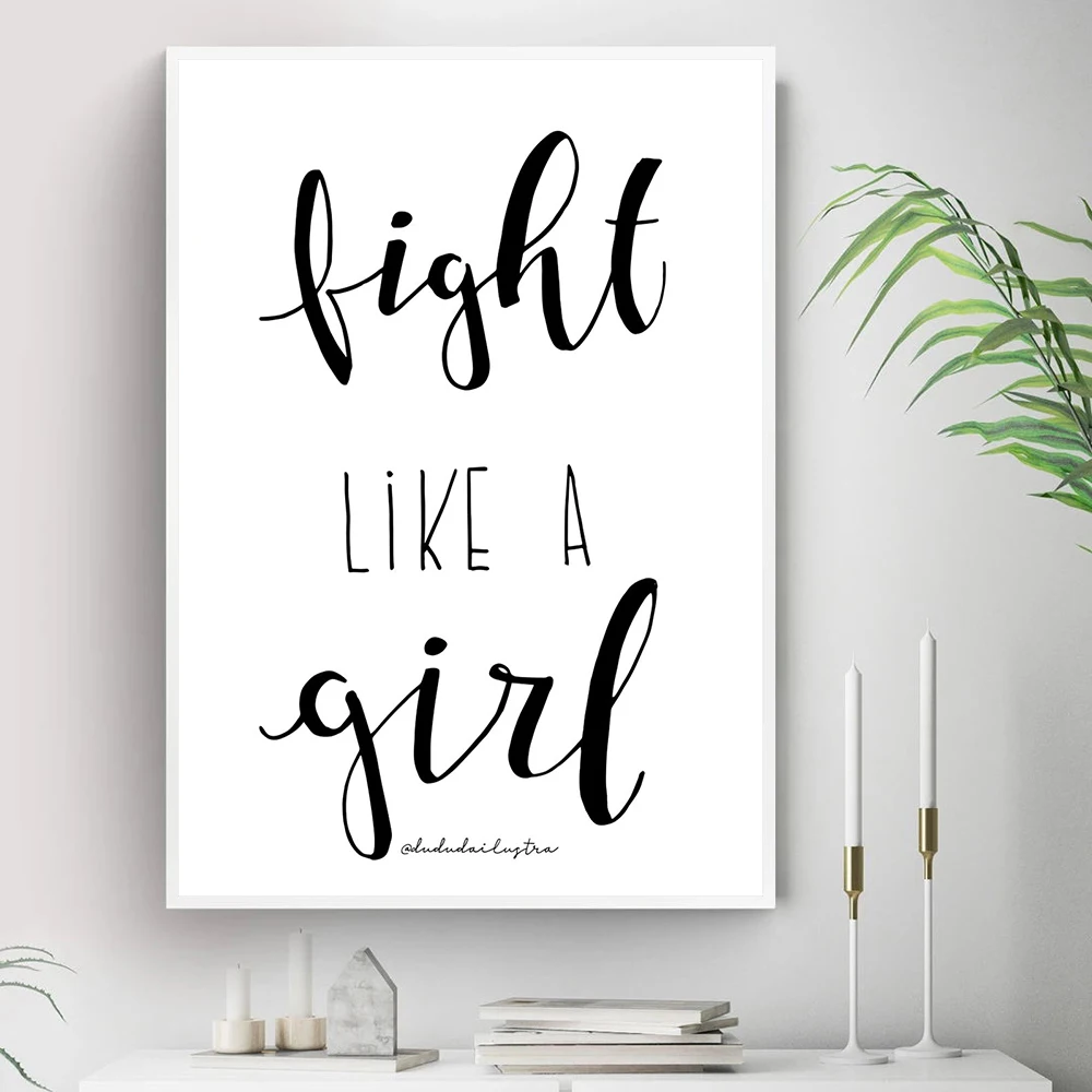 Pink Boxing Gloves Fight Like A Girl
