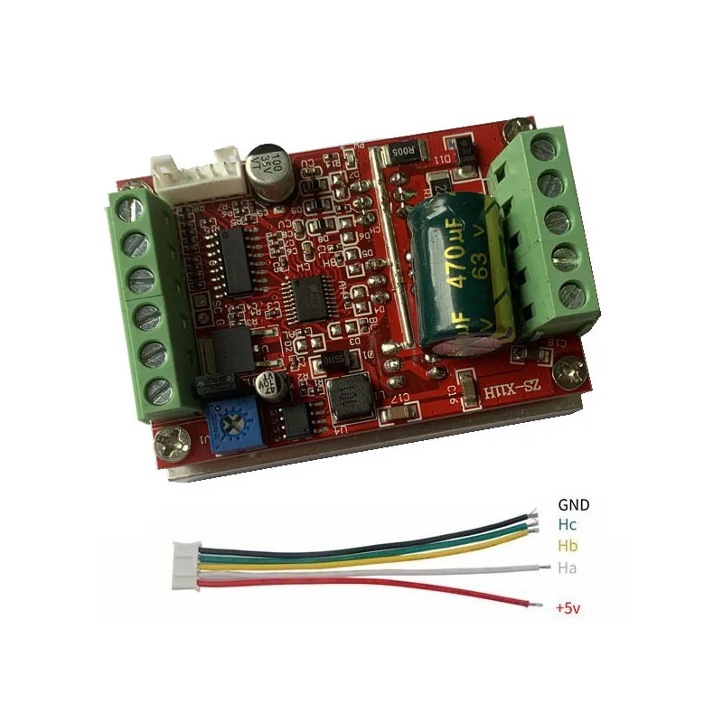 BLDC Three Phase Brushless Hall Motor Controller DC 36V 48V 60V 72V ...