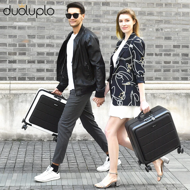 2021 high end PC suitcase computer business check in case lightweight ...