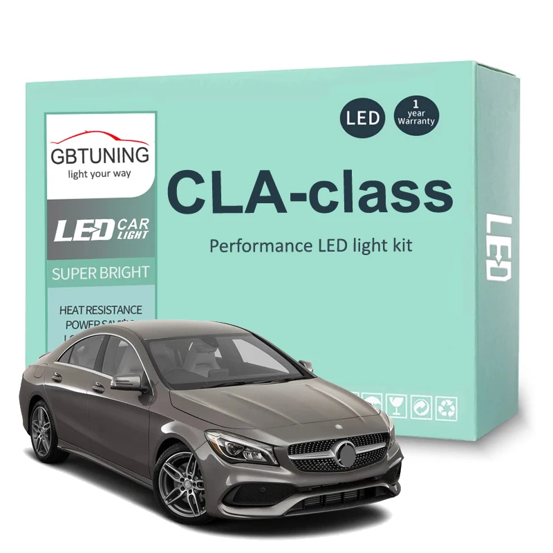 20Pcs-LED-Interior-Light-Bulb-Kit-For-Mercedes-Benz-CLA-Class-C117 ...
