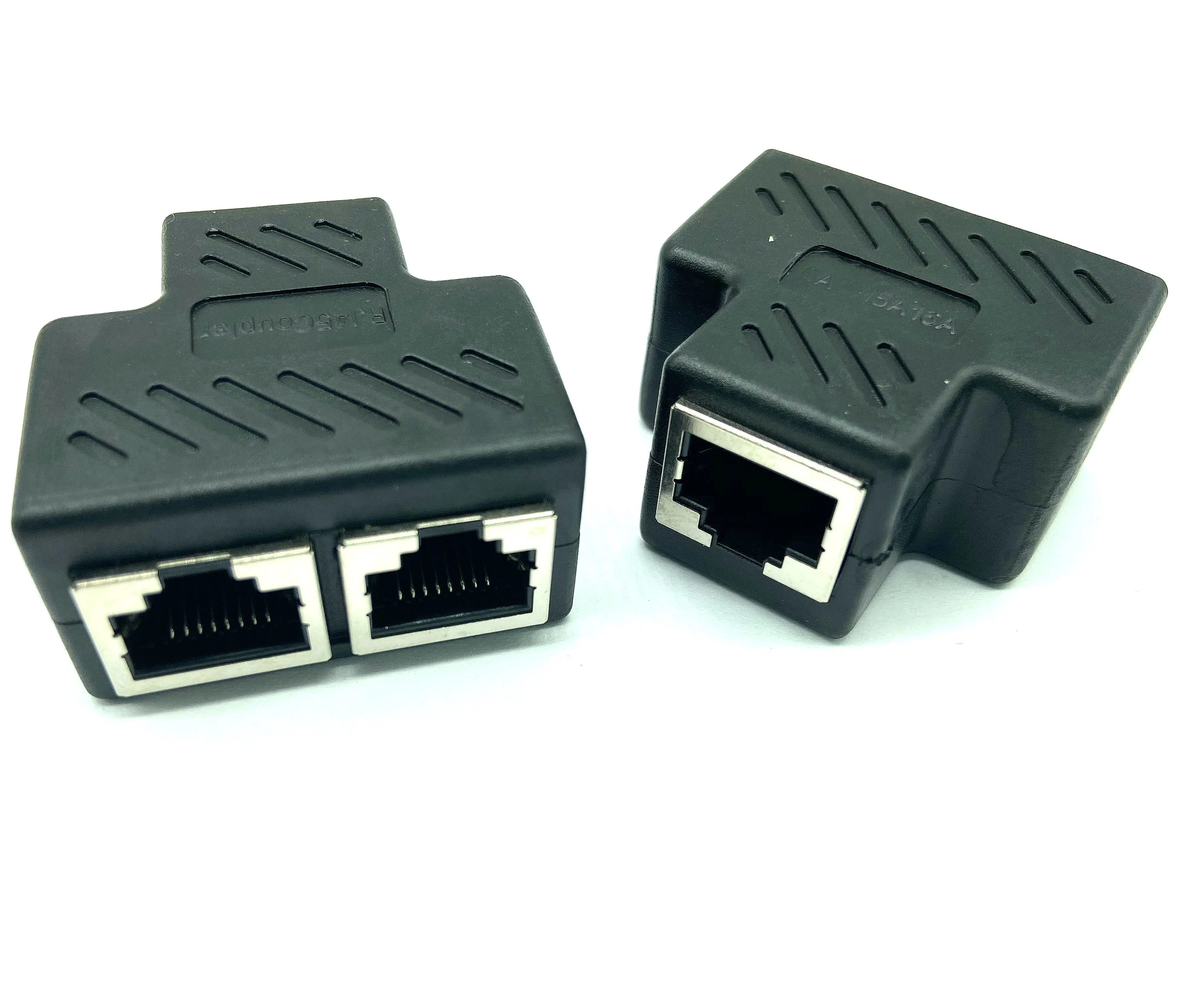 랜커플러 Rj45 이더넷 Lan 네트워크 Y 스플리터 3 포트 커플러 커넥터 1 2 소켓 스플리터 커넥터 암 소켓 네트워크