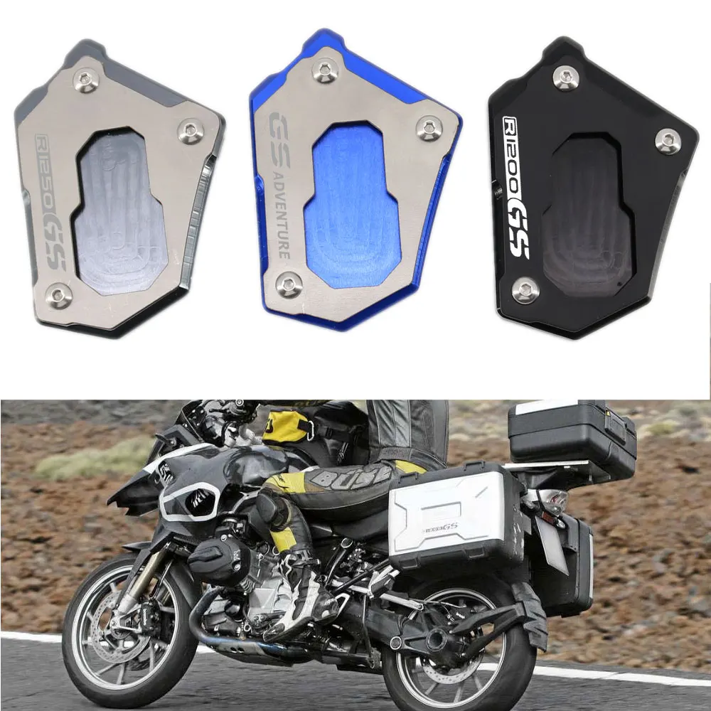Motorcycle-CNC-Side-Stand-Enlarge-Extension-Kickstand-R1250GS ...