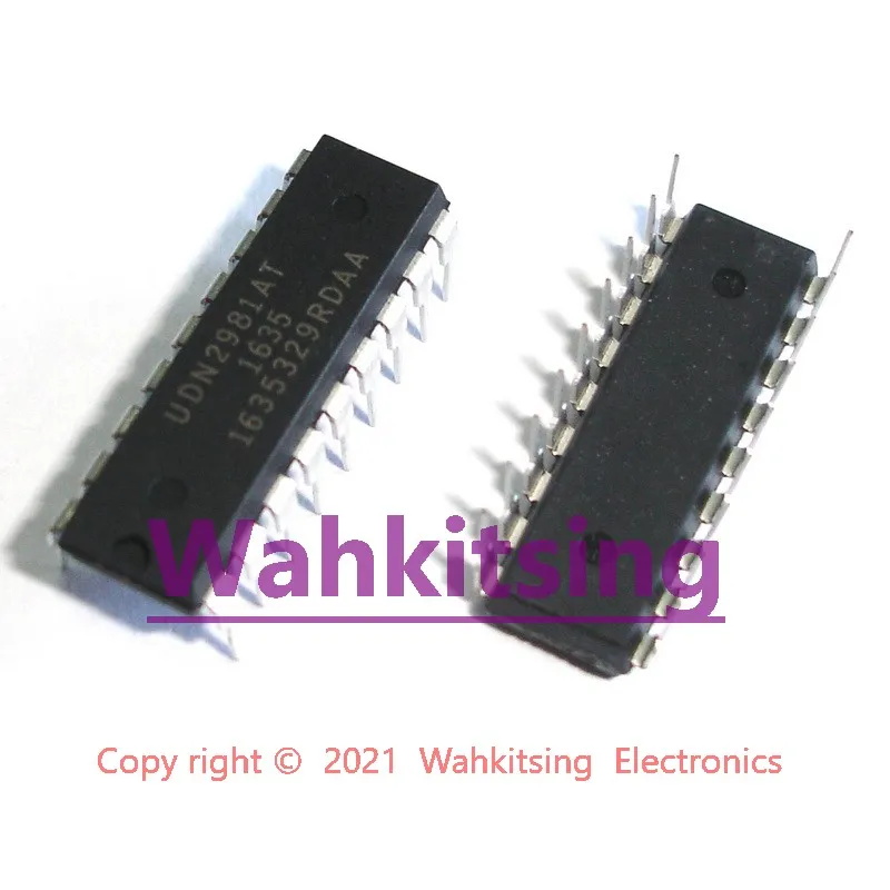 5 PCS UDN2981AT DIP 18 UDN2981A T UDN2981A UDN2981 8 채널 소스 드라이버 칩 IC ...
