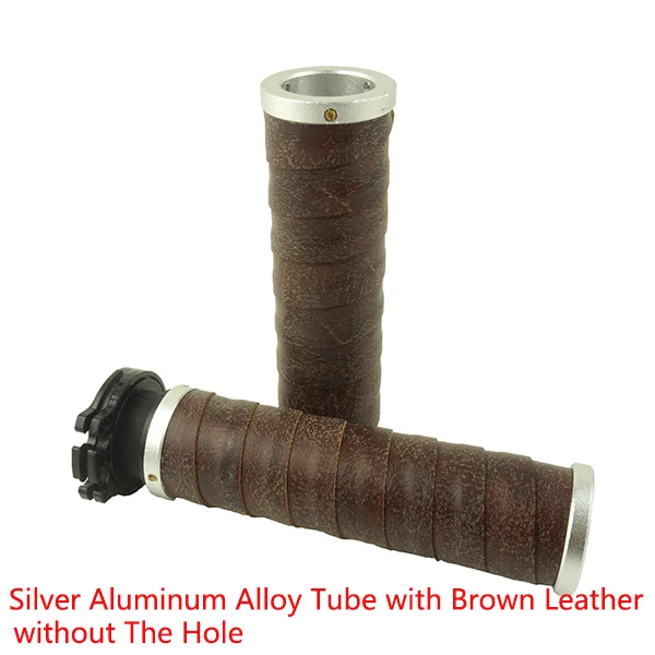 Leather Handle Vintage Motorcycle Handle Bar Leather Vintage Bike ...
