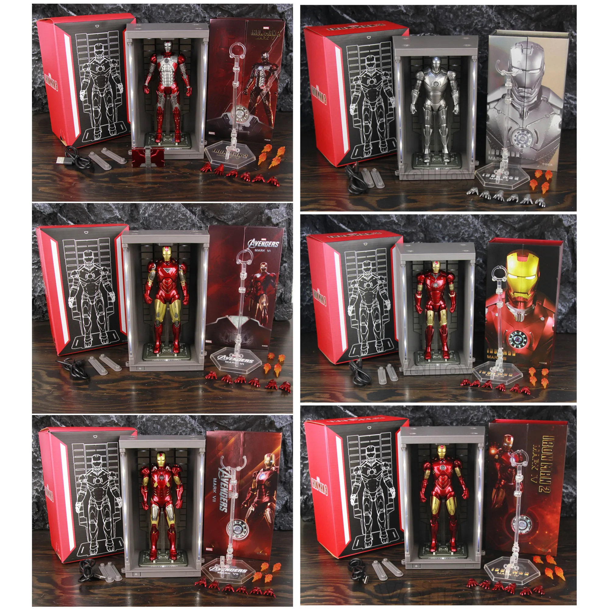 Get it Now Iron Man MK5 Marvel ZD Toys Hall of Armor Online