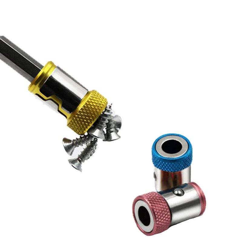 Magnetic Bit Holder Alloy Electric Magnetic Magnet Powerful Ring For 6 ...
