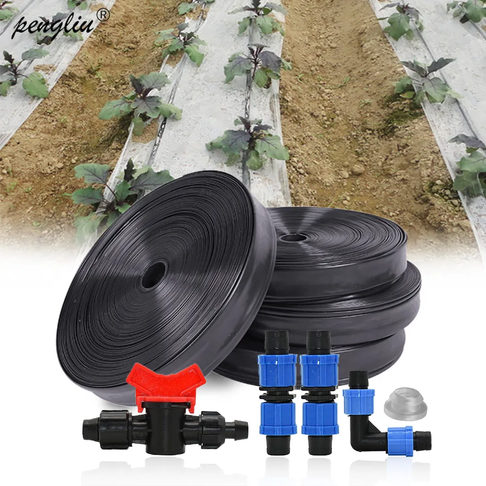20-60M-16mm-0-2mm-Thickness-Drip-Irrigation-Tape-5-8-Space-15-20-30cm ...