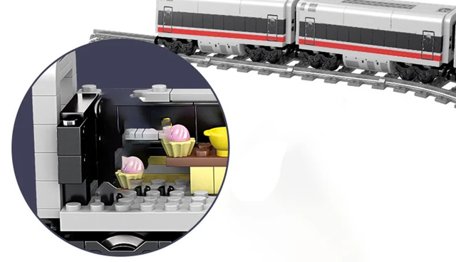 Brick Train Motor Building Blocks Bricks Build Electric, 40% OFF