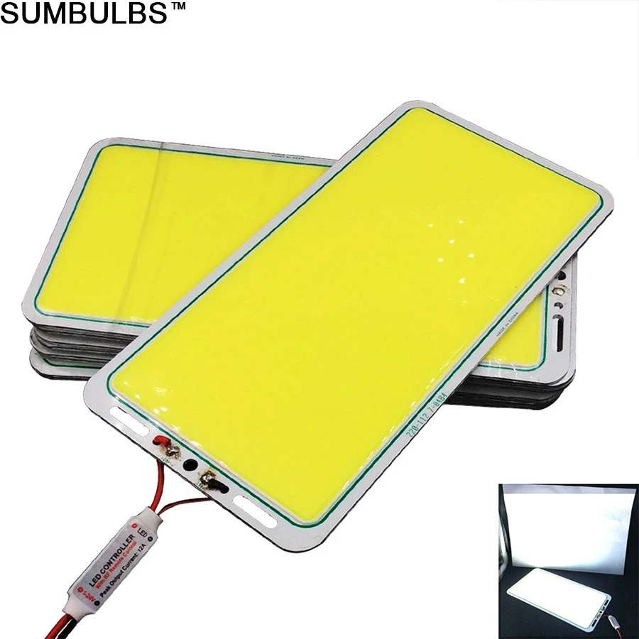 [sumbulbs] Ultra Bright 70w Flip Led Cob Chip Panel Light 12v Dc ...