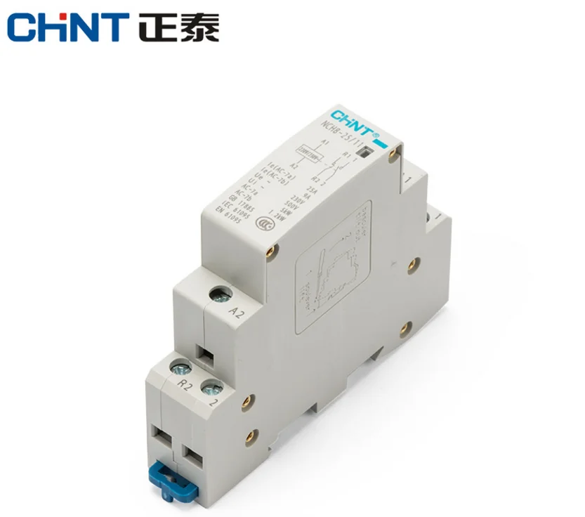 CHNT-CHINT-NCH8-25-20-Modular-AC-Contactor-220V-230V-AC-25A-1NO-1NC-2NO ...