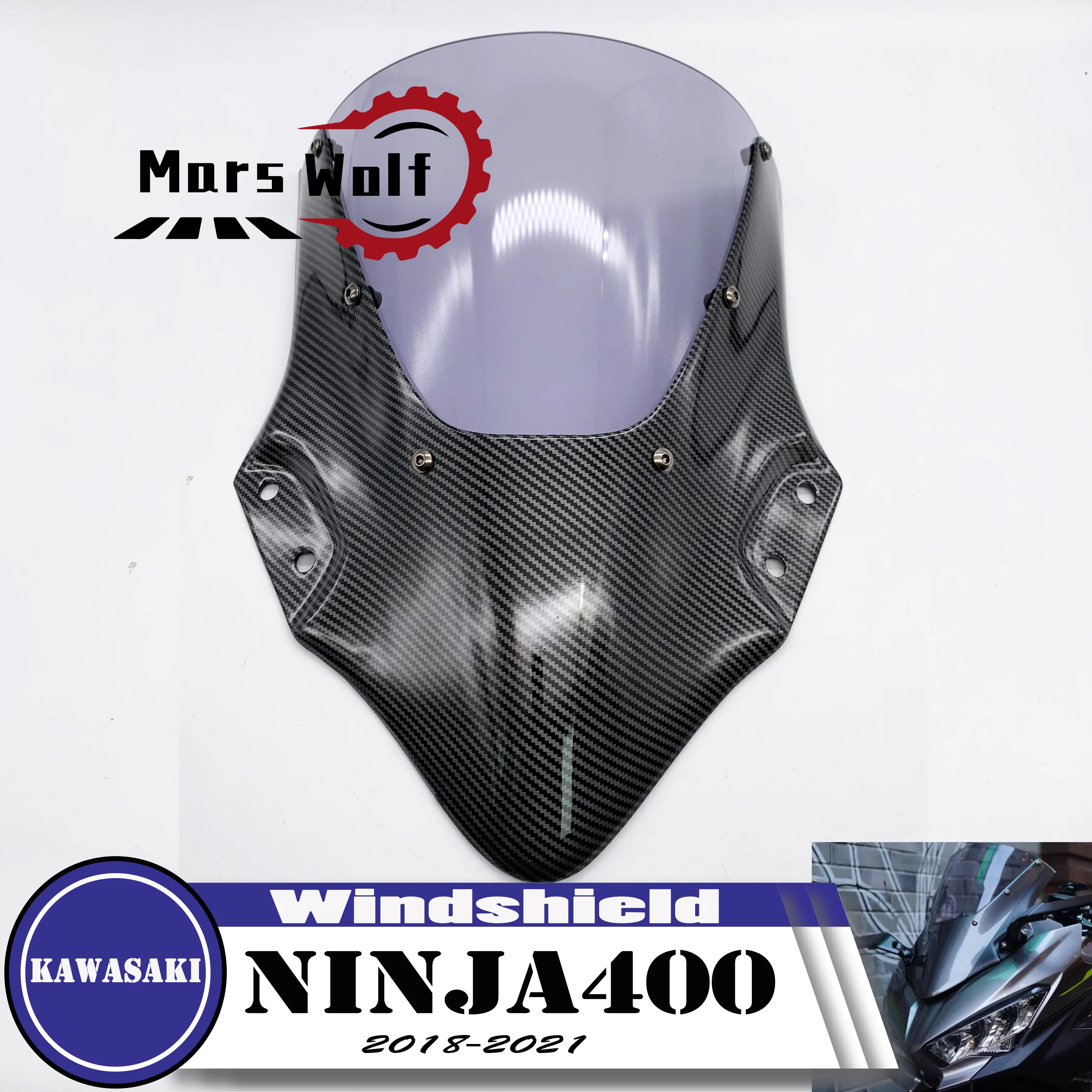 Kawasaki Ninja 400r Windshield | Kawasaki Ninja 400 Windshield ...