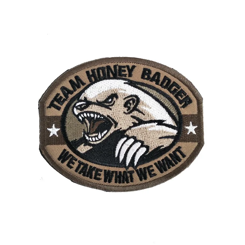 Honey Badger Logo Army