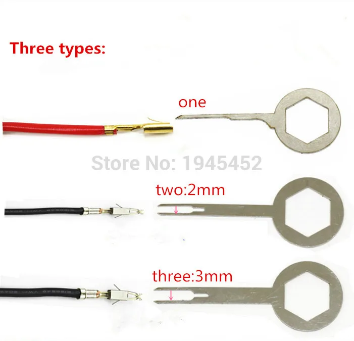 Pick Connector Crimp Pin Back Needle Remove Tool Set Auto Car Plug ...