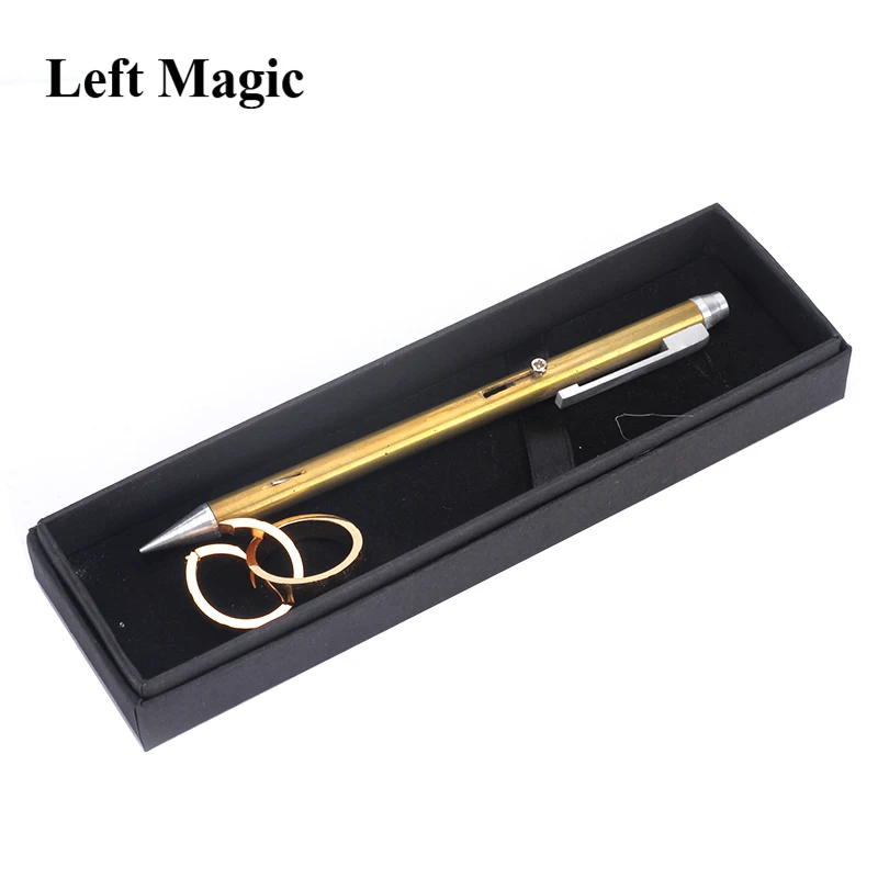 Ghostly Linking Finger Rings (Gimmick) 2.0 Magic Tricks Magician Close ...