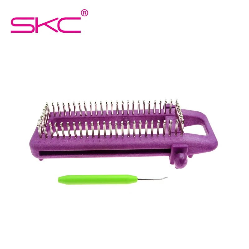 SKC-Adjustable-Sock-Loom-Kit-with-Hook-DIY-Weaving-Loom-Craft-Tool-Sock ...