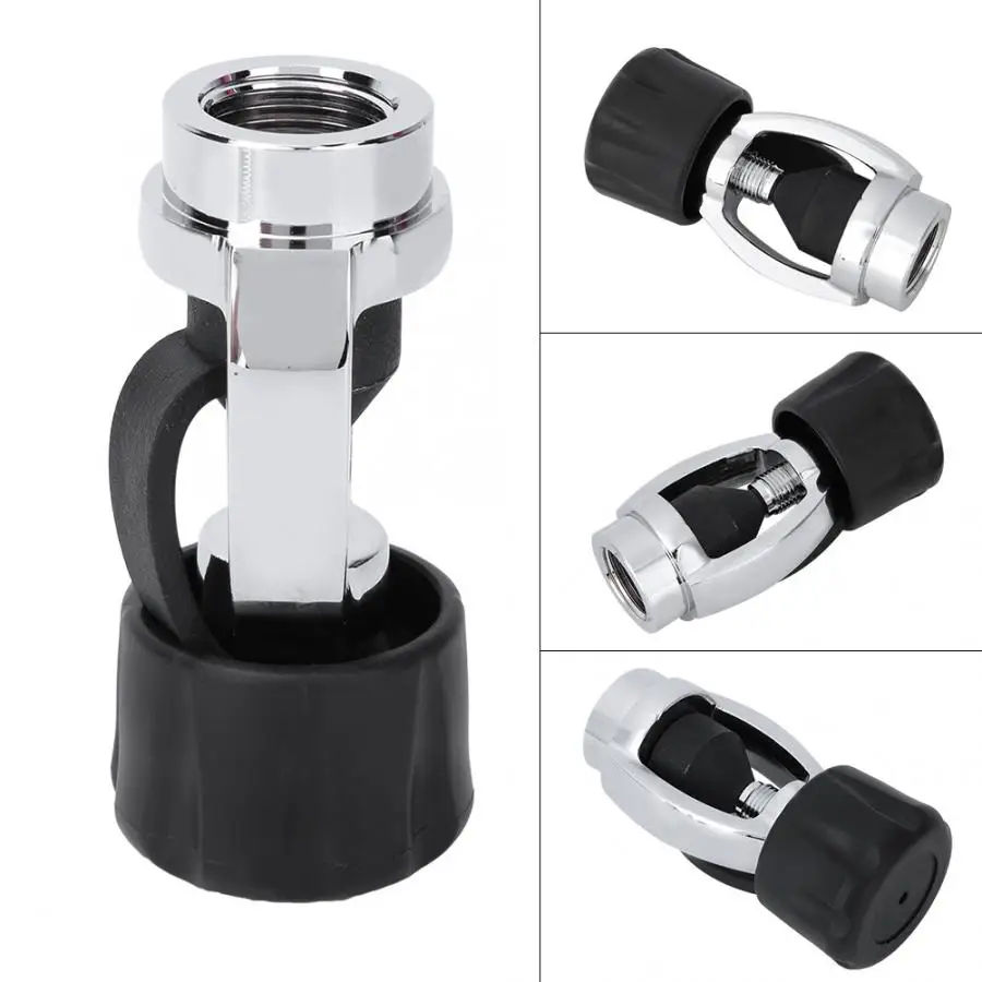 Scuba Bottle Adapter Scuba Diving Cylinder Valve Tank Regulator Adapter ...