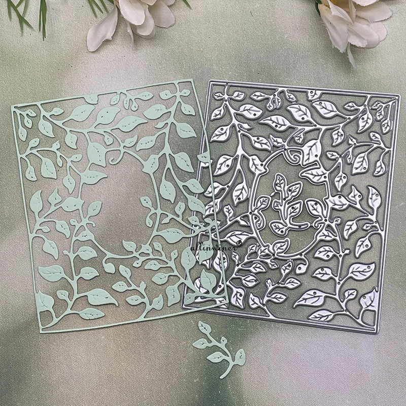 New Leaf vine strip frame Metal Cutting Dies for DIY Scrapbooking Album ...
