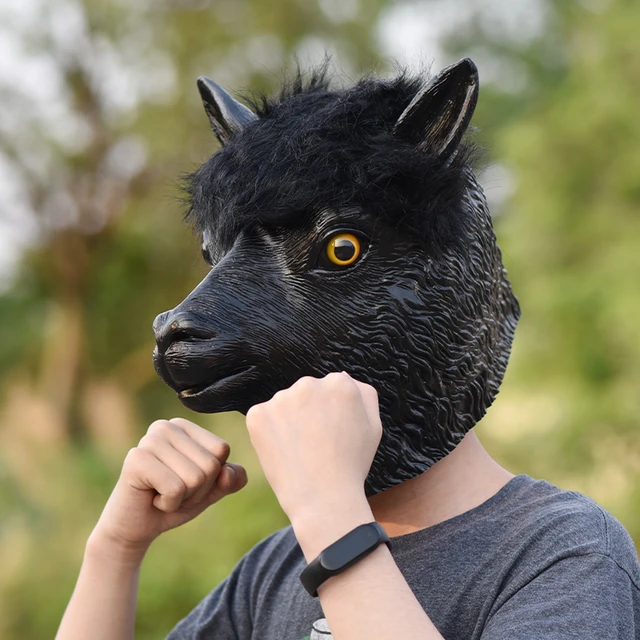Llama Head Costume