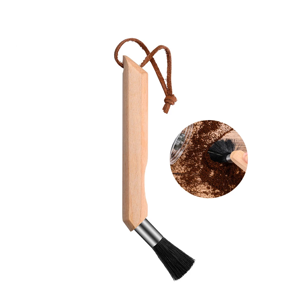 Kaffeemühle Pulver Reinigung Pinsel Kaffee Maschine Pinsel Holz Griff ...