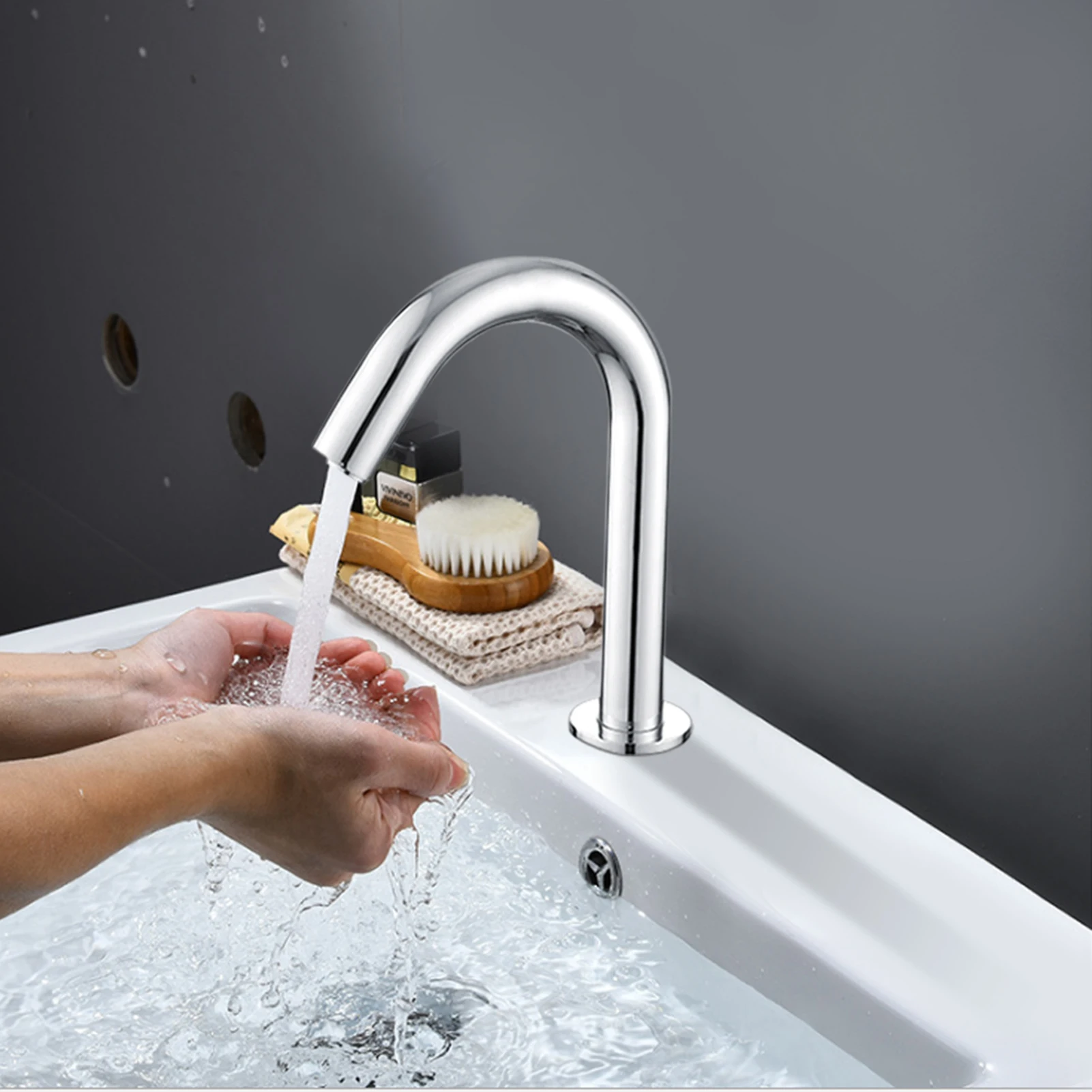 G1-2in-Thread-Automatic-Induction-Sensor-Water-Faucet-Infrared-Single ...