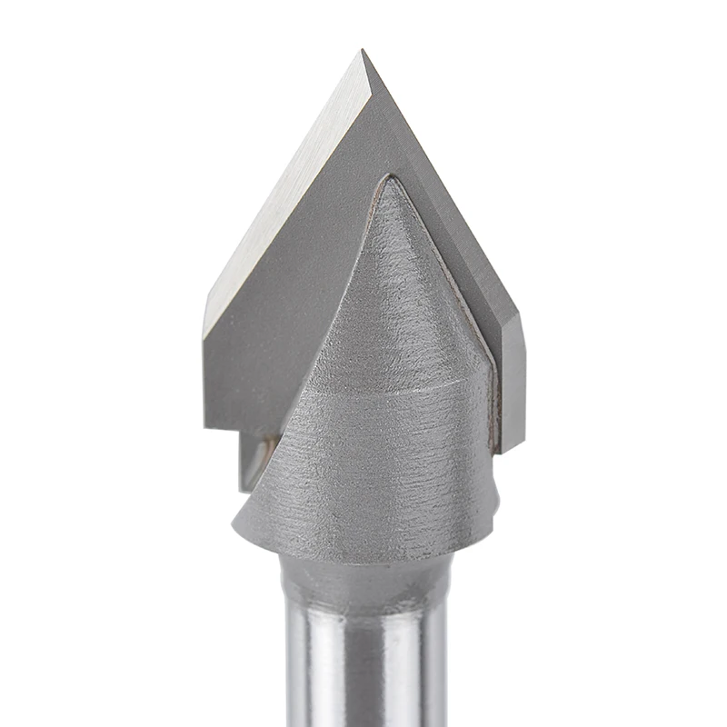 1PC-V-Bit-end-mill-3D-Router-Bits-tungsten-steel-V-Shape-Chamfer-End ...