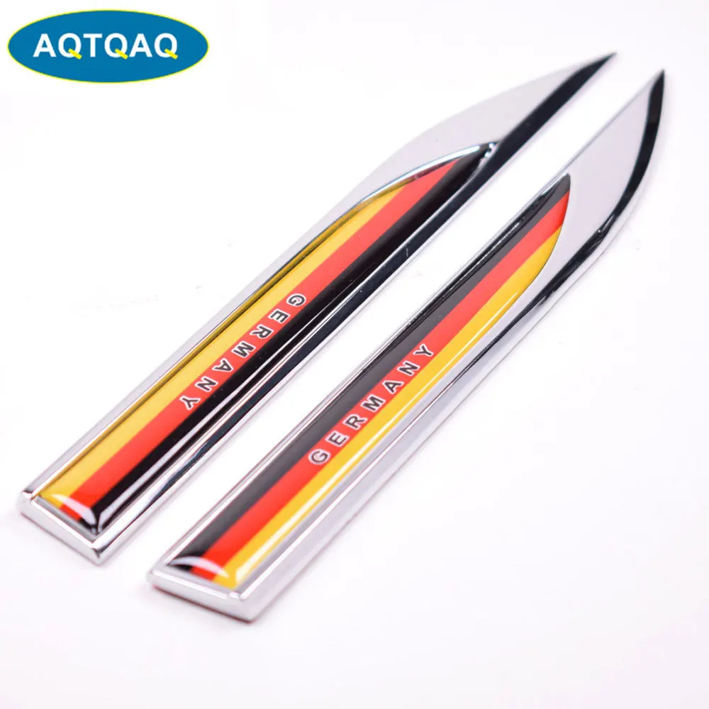 1-paar-Auto-3D-Deutschland-Flagge-Emblem-Abzeichen-Aufkleber-Aufkleber ...