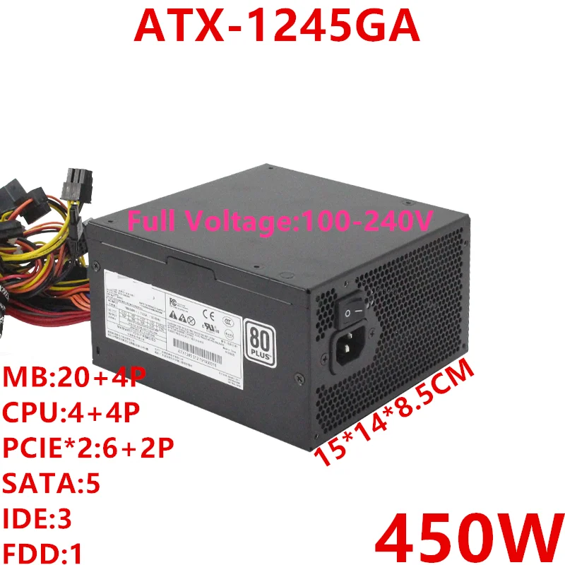 Original PSU For Enhance 450W Switching Power Supply ATX-1245GA1 ...