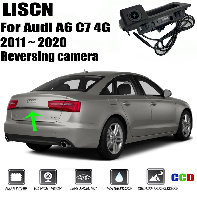Car Rear View Camera For Audi A6 C7 4g 2011 ~ 2020 Hatchback Backup ...