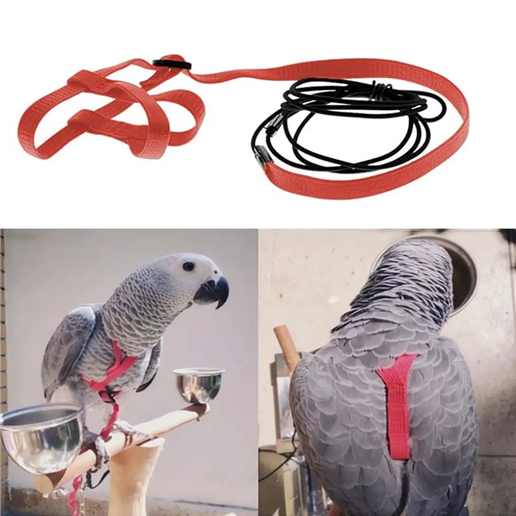 Nylon-Adjustable-Bird-Harness-Durable-Elastic-Fabric-Breathable ...