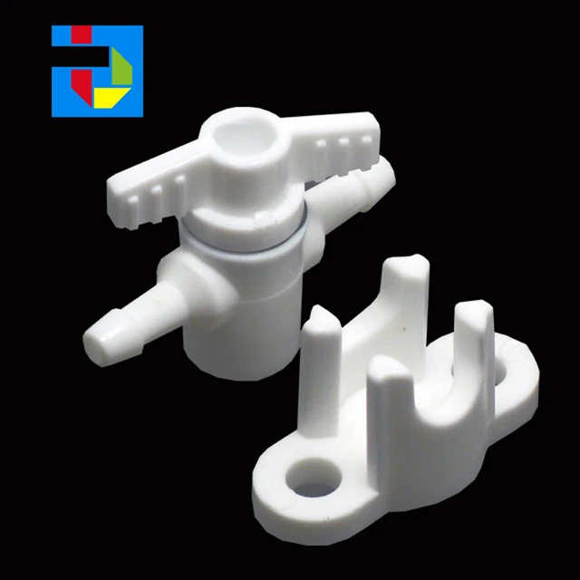 Printer Spare Parts Plastic 2 Way Valve White For Inkjet printer with ...