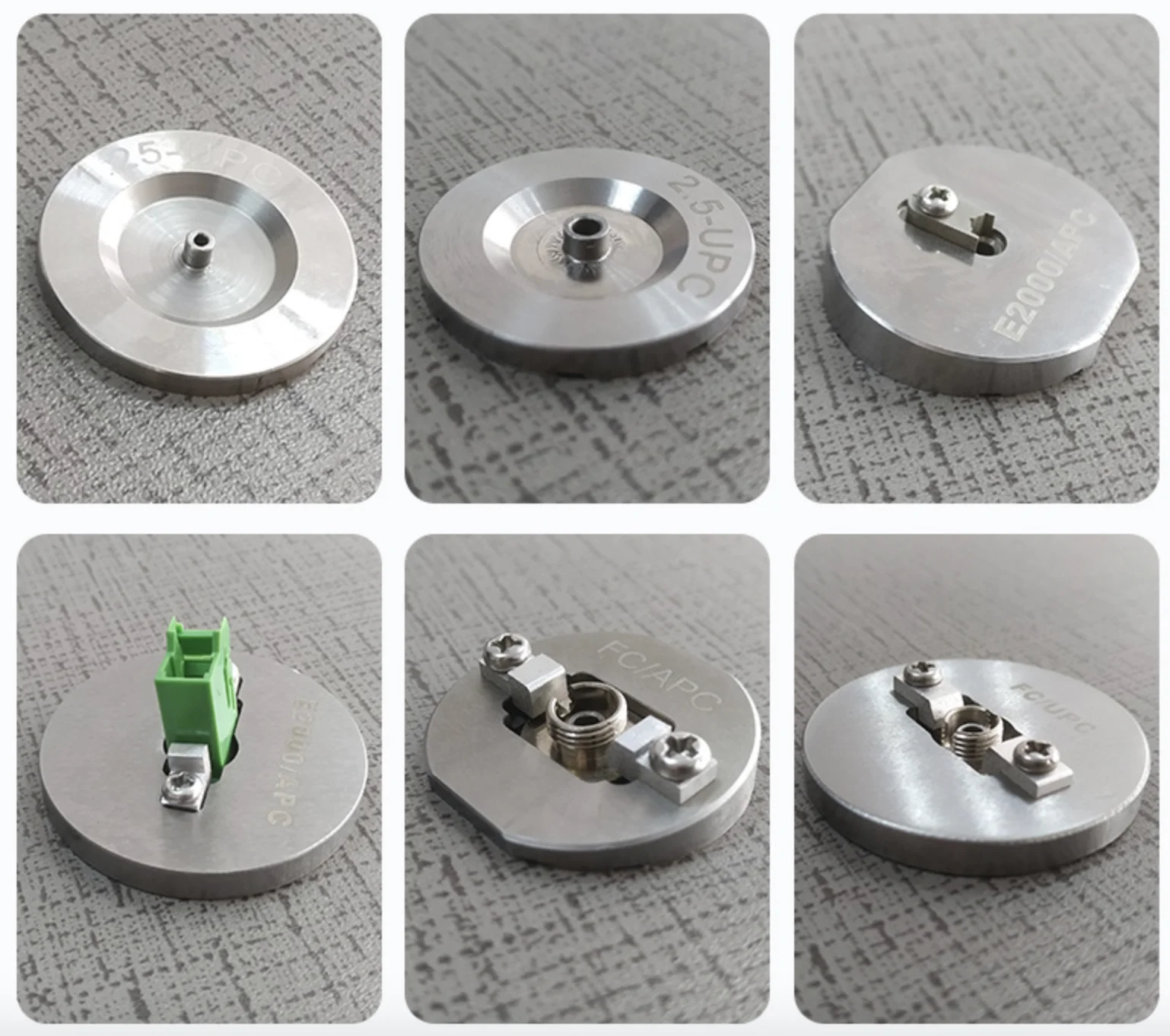 Optical fiber end face grinding and polishing disc FC SC ST E2000 LC 2. ...