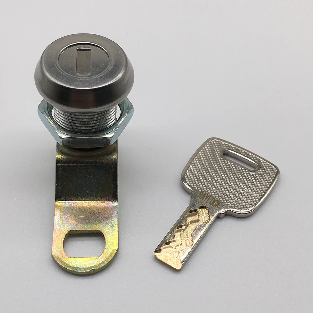 5 pcs 17mm waterproof dustproof chrome plated cam lock metal box lock ...