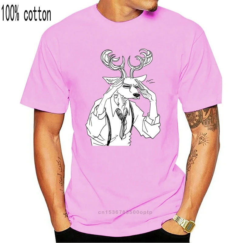 Anime Beastars Louis Mang Deer Cosplay T- Shirt - AllCosplay.com