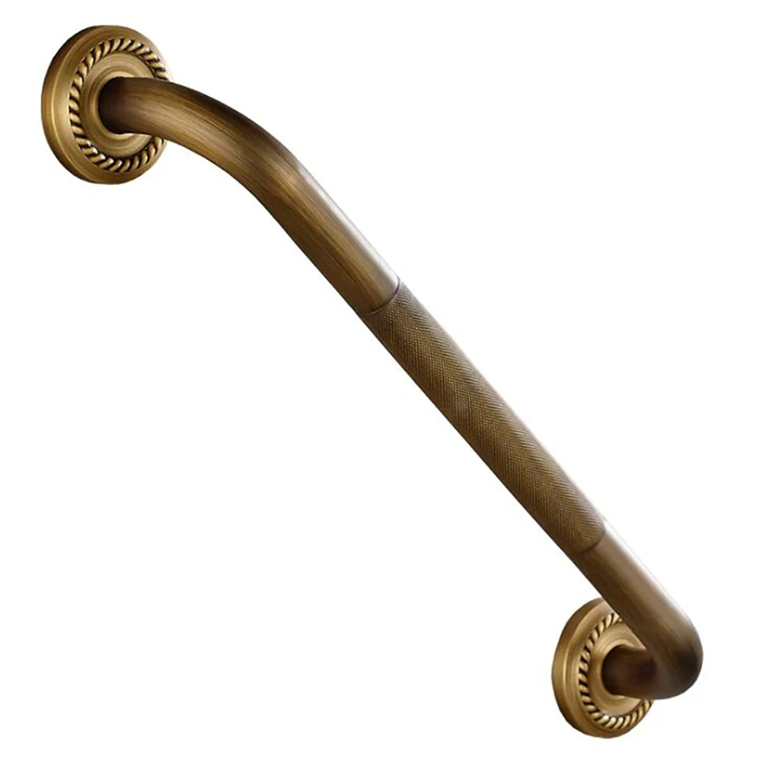 Antique Full Copper Bathroom Handle Old Man Toilet Straight Handrail ...