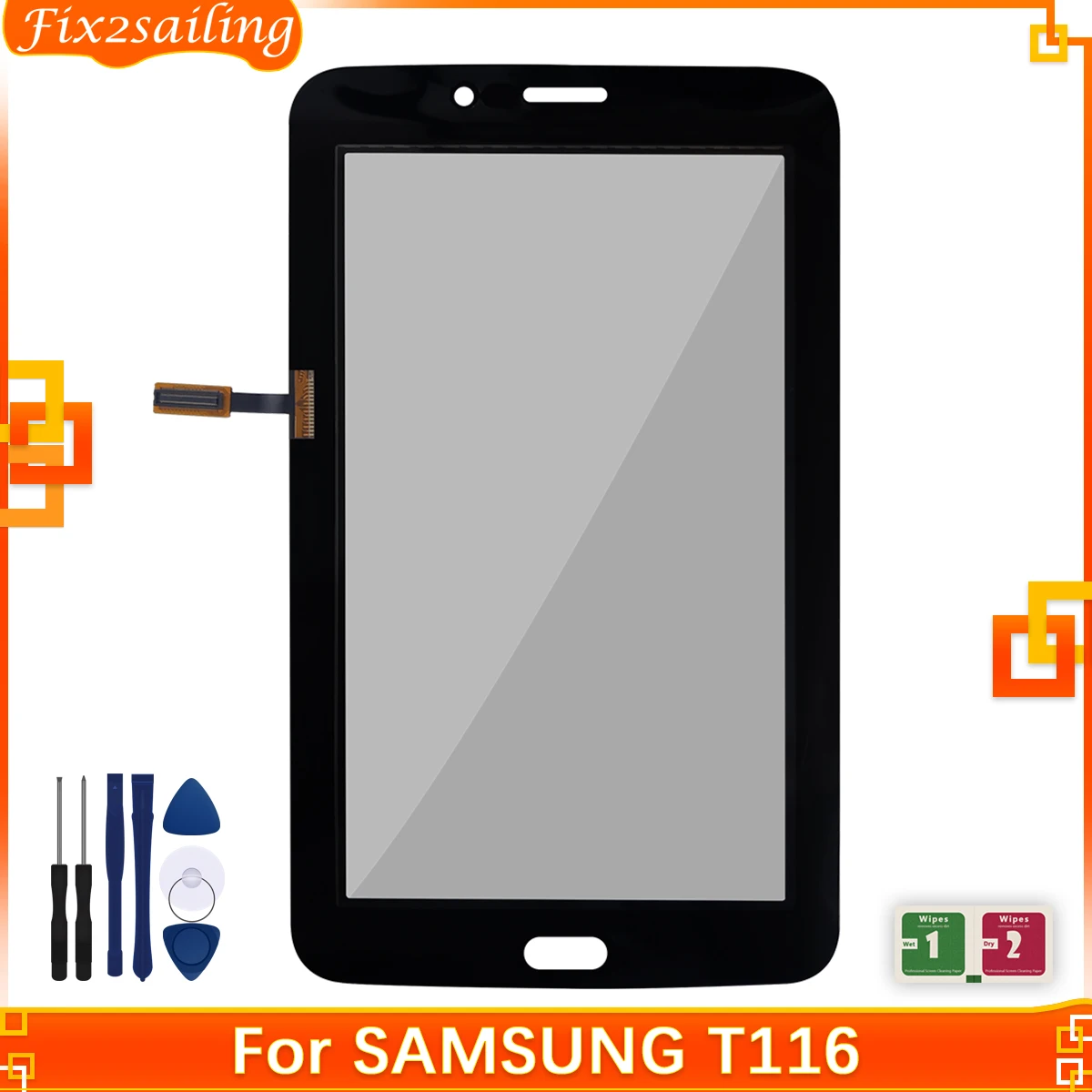Glass-For-Samsung-Galaxy-Tab-3-Lite-7-0-SM-T110-T110-Touch-Screen-T111 ...