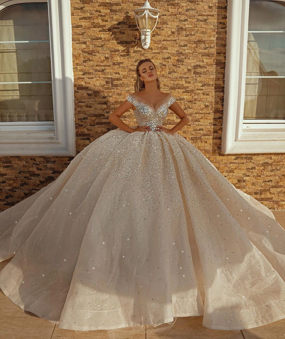 Diamond Wedding Dresses