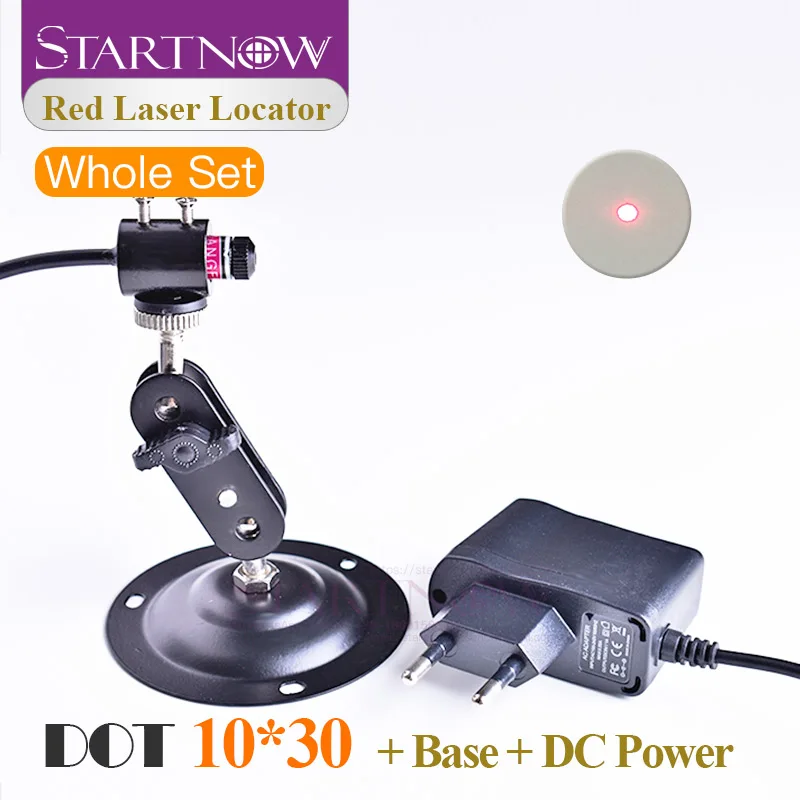 Set 10*30 With Mount Power Supply Dot Laser Module Beam Locator Pointer ...