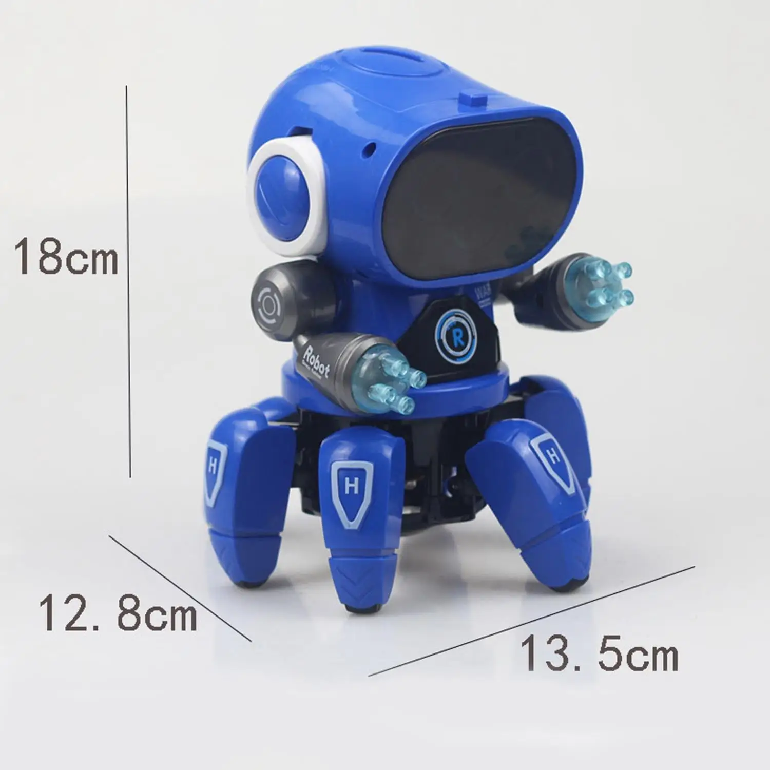 Intelligent Induction Robot Diy Assembled Electric Robot Kids ...