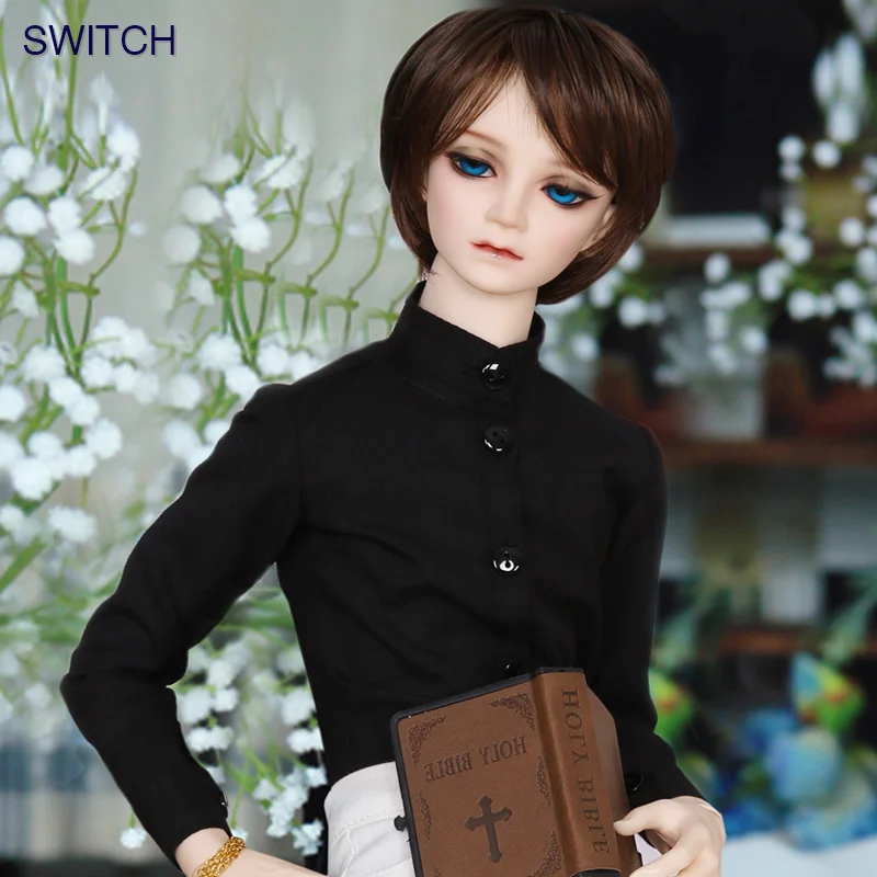 Switch Milhwa bjd sd dolls 1/3 body model girls boys Free eyes High ...