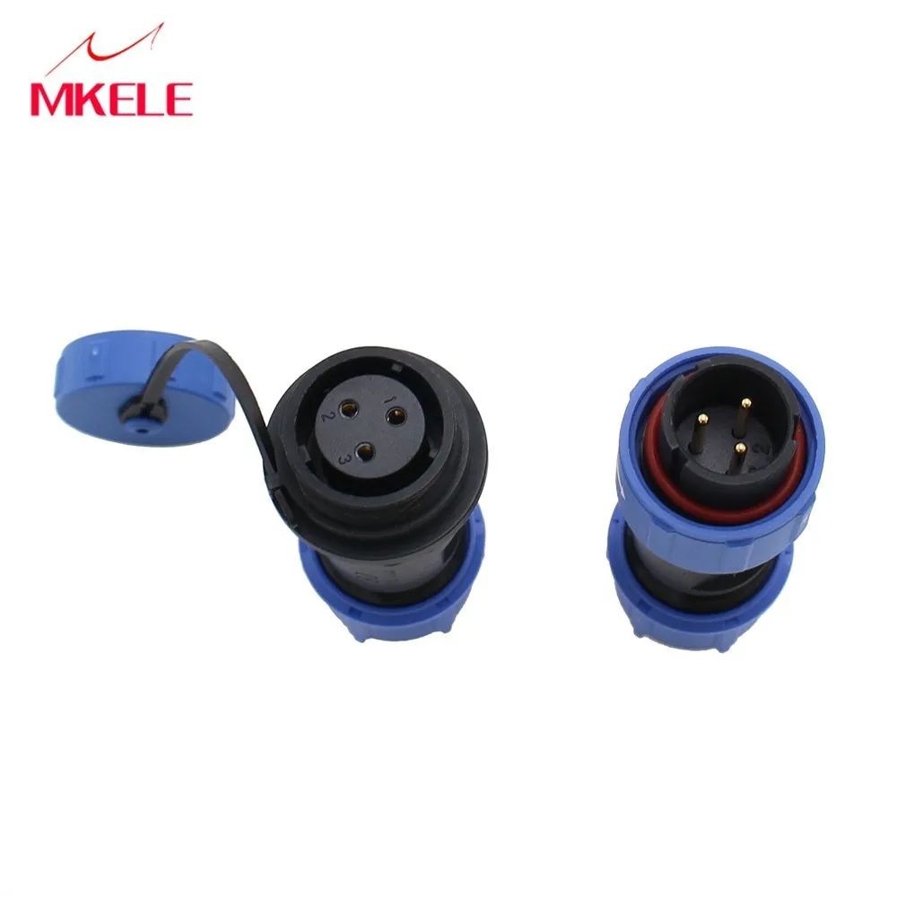 Waterdichte Docking Power Kabel Connector SP17 Male Plug En Femal ...